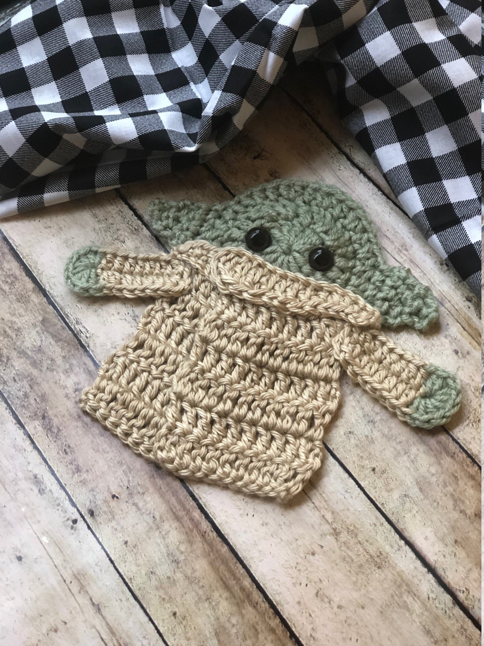 CROCHET PATTERN Baby Green Alien Applique - Etsy