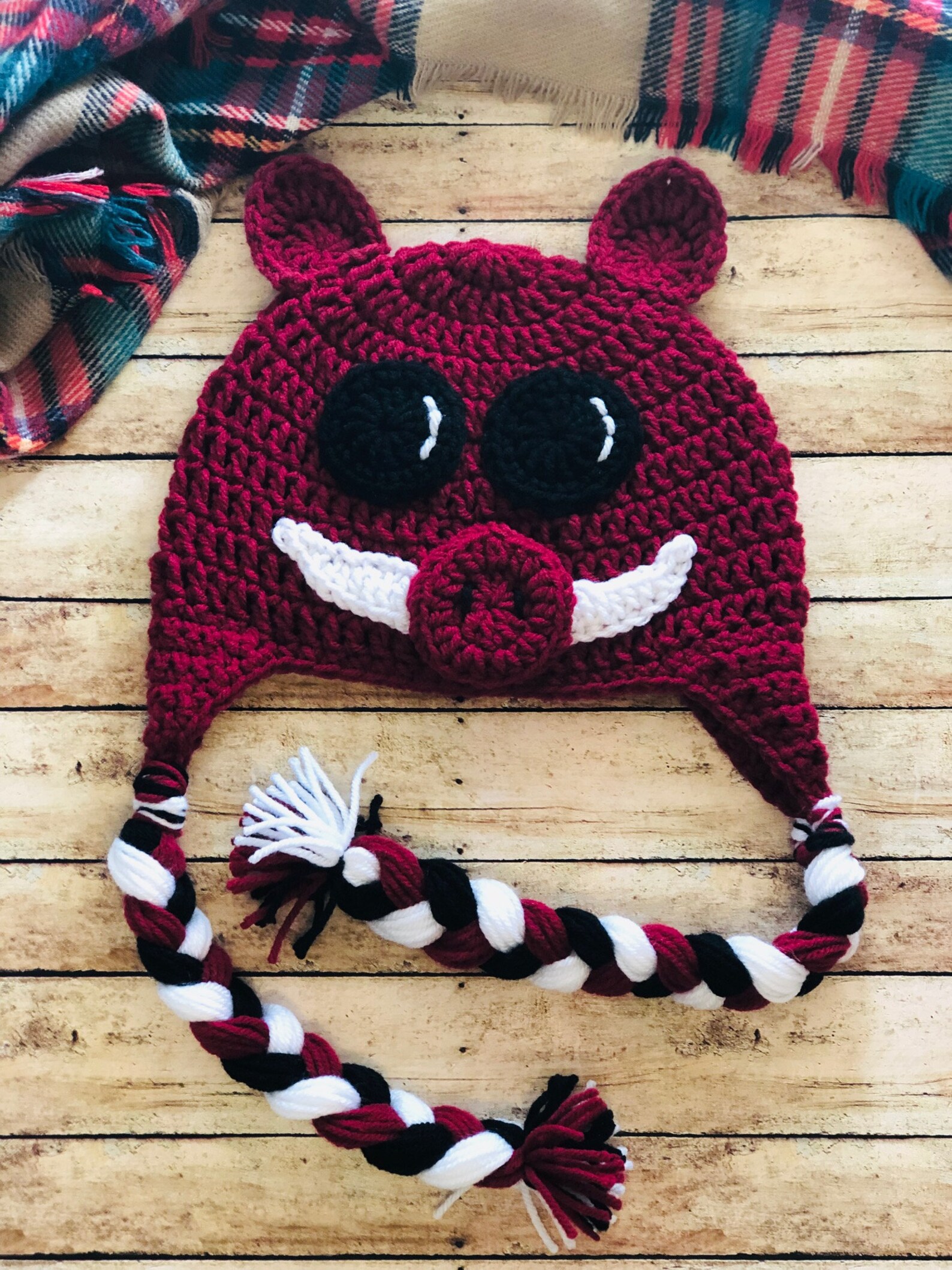 Crochet Pattern Only Razorback Hat - Etsy