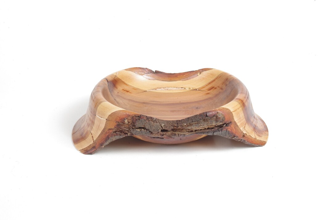 Wooden Bowl Made of Plum Wood Bowl Turning Work Turned Deco Bowl - Etsy ...