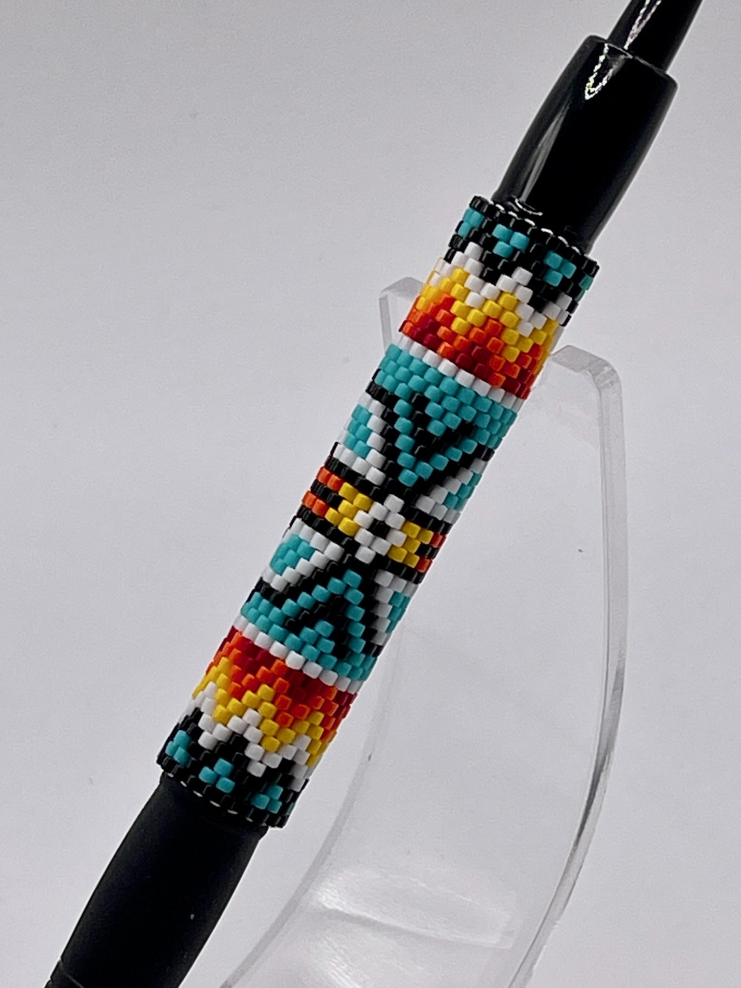Beaded Pen: Handmade Beading, Native American Inspired, Style D - Etsy