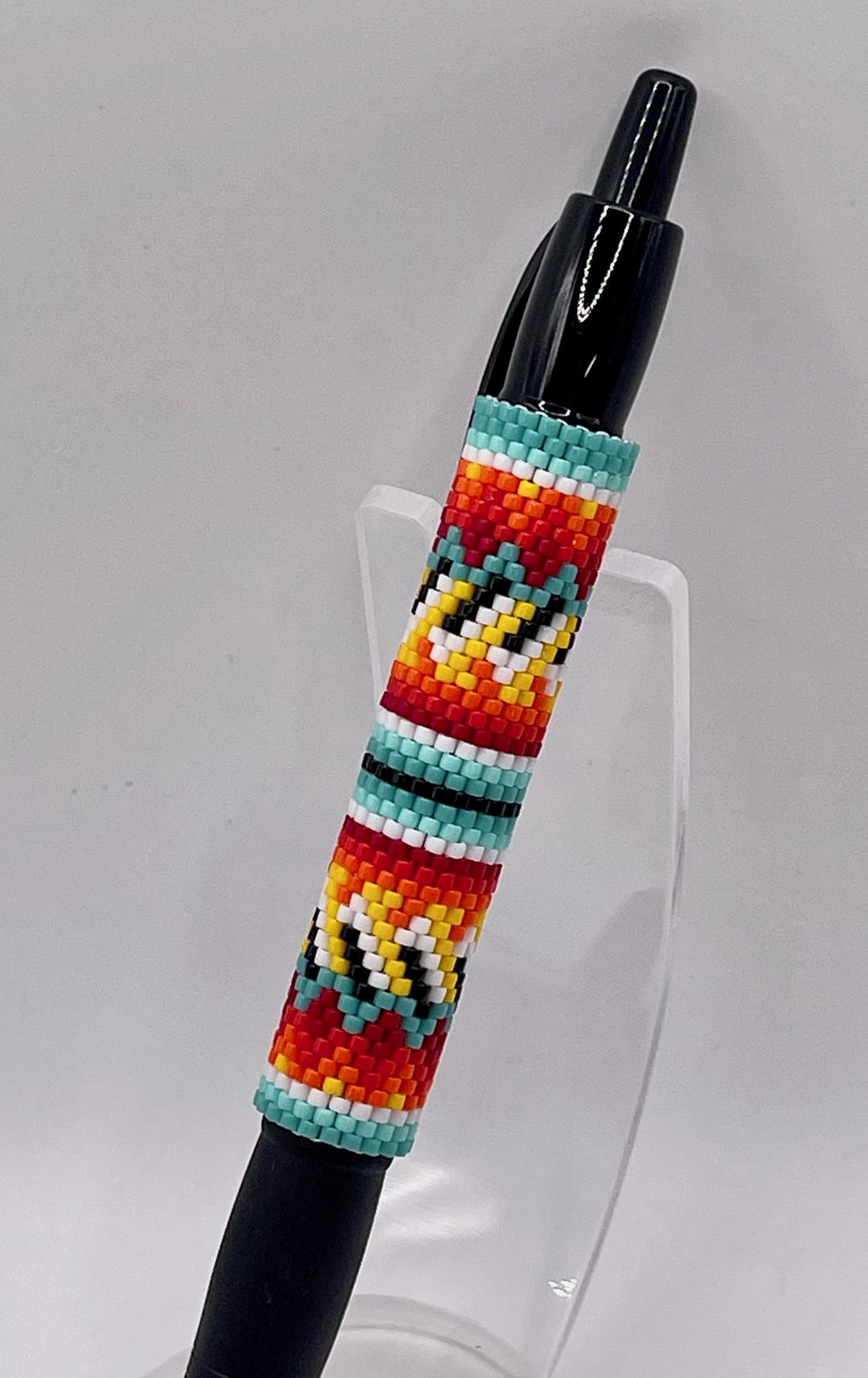 Beaded Pen: Handmade Beading, Native American Inspired, Style C, Pilot ...