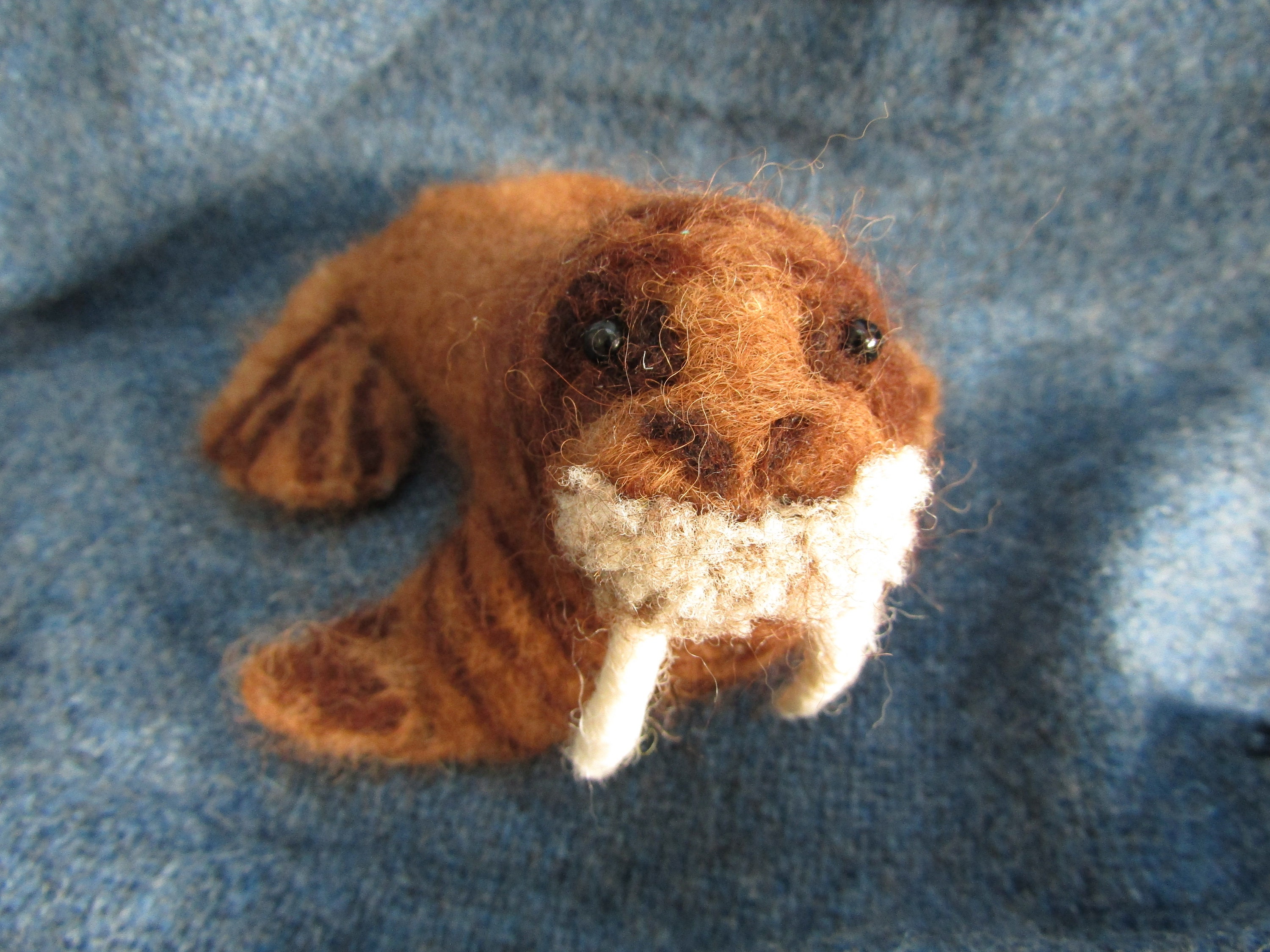 Needle Felted Walrus - Etsy