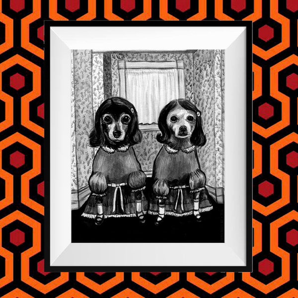 The Shining Twins Poster Etsy