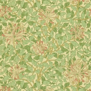 Honeysuckle William Morris Dollhouse 1:12 Scale Wallpaper Digital ...