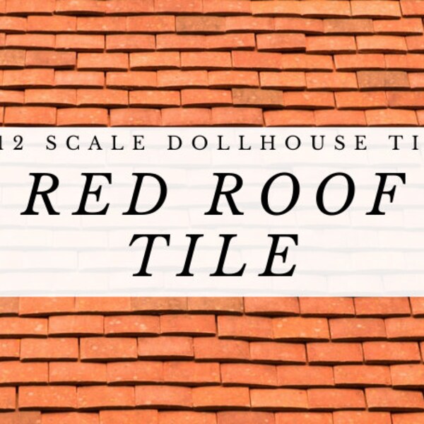 Dollhouse Roof Paper - Etsy