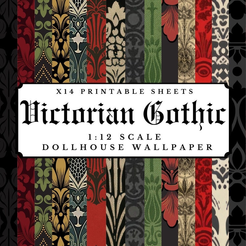 Dollhouse Wallpaper - Etsy