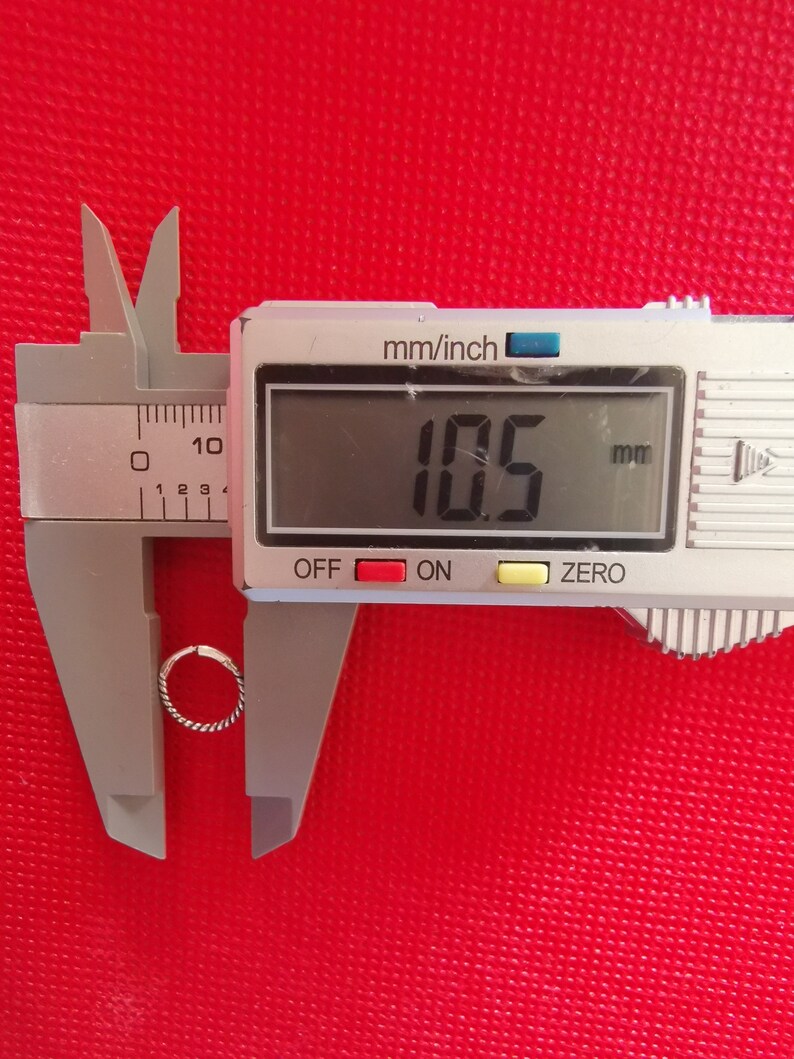 Sterling silver 925 1 pair of nice design hoops for different | Etsy