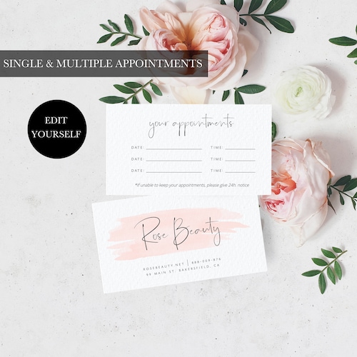 No Walk-ins by Appointment Only PRINTABLE SIGN Modern Simple | Etsy