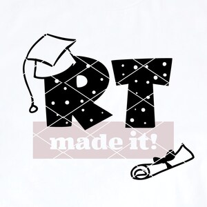 Radiologic Technologist Graduation Svg & Clip Art RT Svg Tech - Etsy
