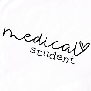 Medical Student Svg & Clip Art Svg Doctor Physician Scrub Life - Etsy