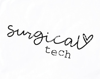 Surgical Tech Svg | Etsy