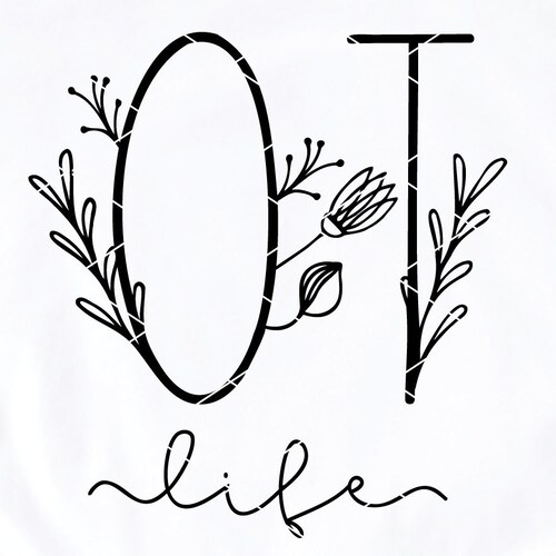 OT Svg & Clip Art Occupational Therapist Therapy Hand Lettered - Etsy