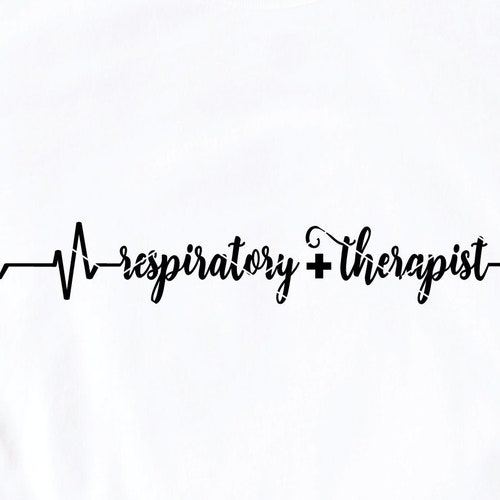 Respiratory Therapist Heartbeat Svg & Clip Art RT Respiratory - Etsy