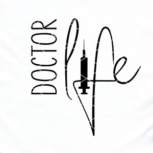 Doctor Life Svg & Clip Art MD Svg Physician Medical Student Med Svg ...