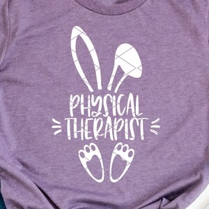 Easter Bunny Physical Therapist Svg & Clip Art PT Svg Physical Therapy ...