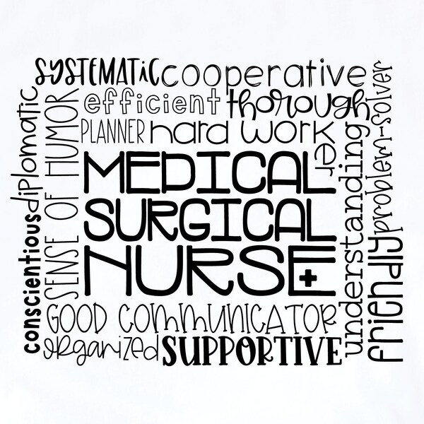 Med Surg Nurse Svg Png - Etsy Australia