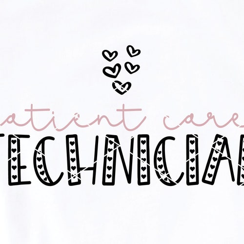 PCT Svg & Clip Art PCT Life Svg Patient Care Technician Scrub - Etsy ...
