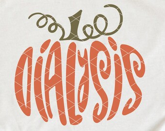 Autumn Dialysis Svg - Etsy