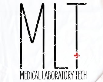 Medical Laboratory Tech Svg Cut File Png Dxf Lab Technician - Etsy
