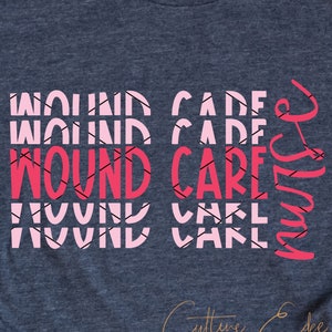 Wound Care Nurse Svg Cut File Png Dxf RN LPN Stacked Nurse - Etsy