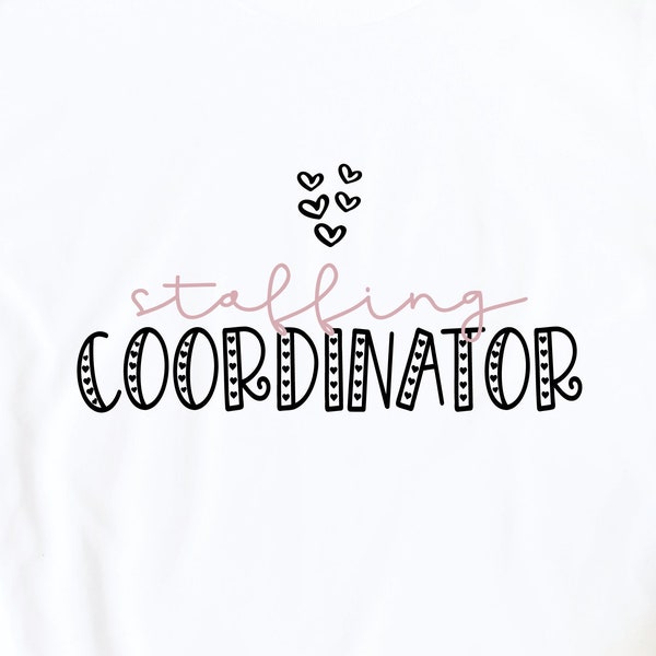 Staffing Coordinator Svg - Etsy