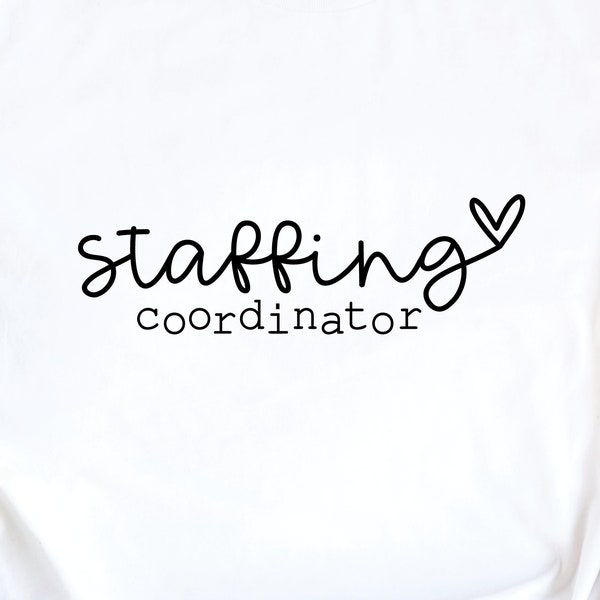 Staffing Coordinator Svg - Etsy