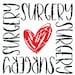 Love Surgery svg cut file Surgical Technologist OR nurse | Etsy