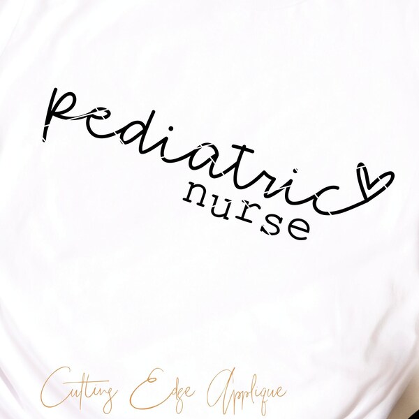 Pediatric Nurse Svg - Etsy