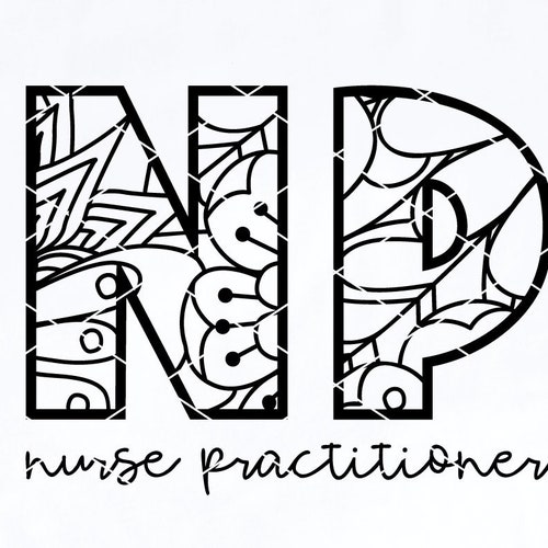 Spooktacular NP Nurse Practitioner Svg & Clip Art Scrub Life - Etsy