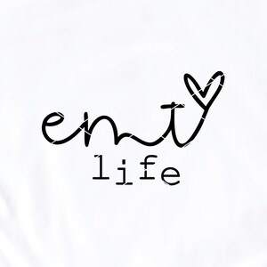 EMT Life Svg & Clip Art Emergency Medical Technician Paramedic - Etsy