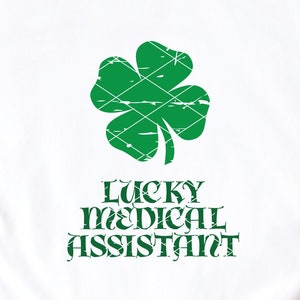 Lucky Medical Assistant Svg & Clip Art Svg Clinic Urgent Care Clover ...