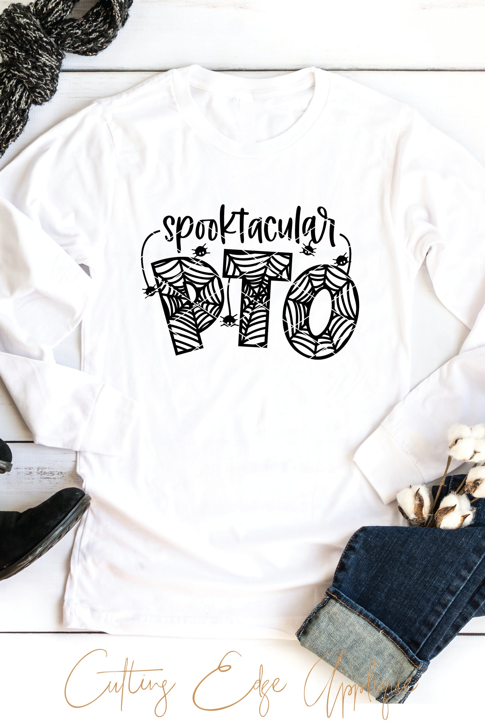 Spooktacular PTO Svg Cut File Parent Teacher Organization - Etsy