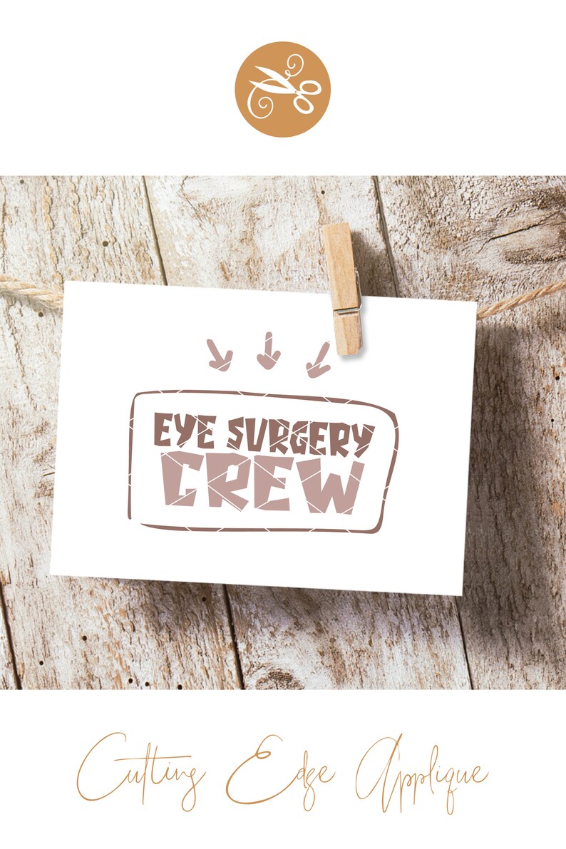 Eye Surgery Crew Svg Cut File Png Dxf Ophthalmology - Etsy