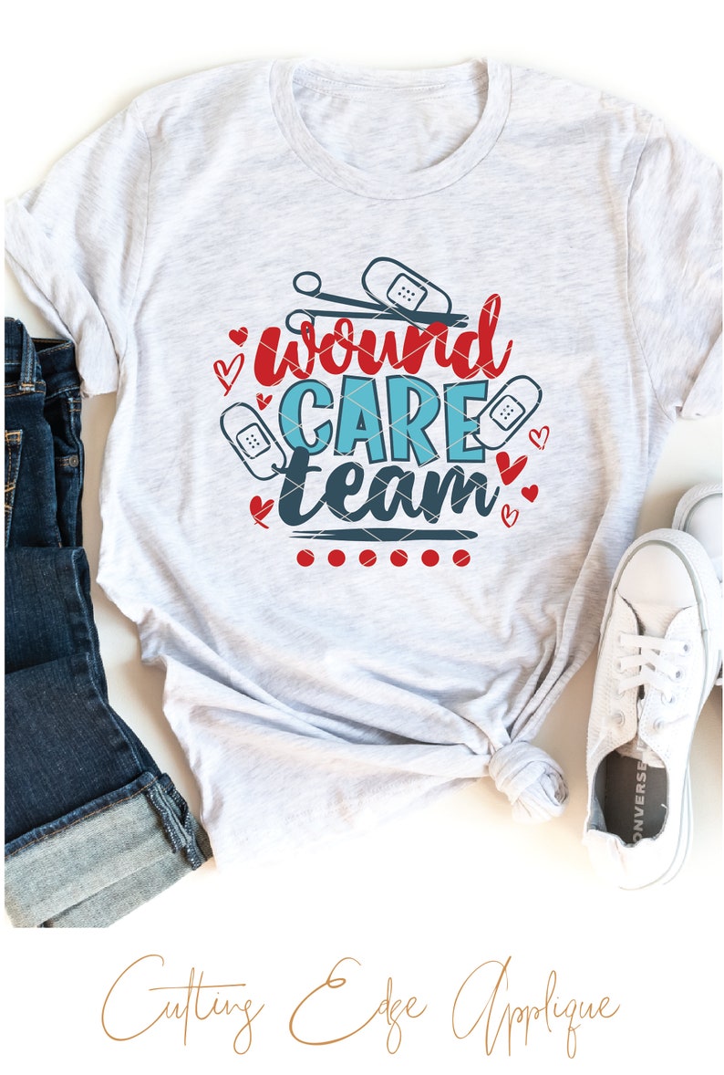 Wound Care Team Svg Cut File Png Dxf Technician Cricut File Clip Art ...