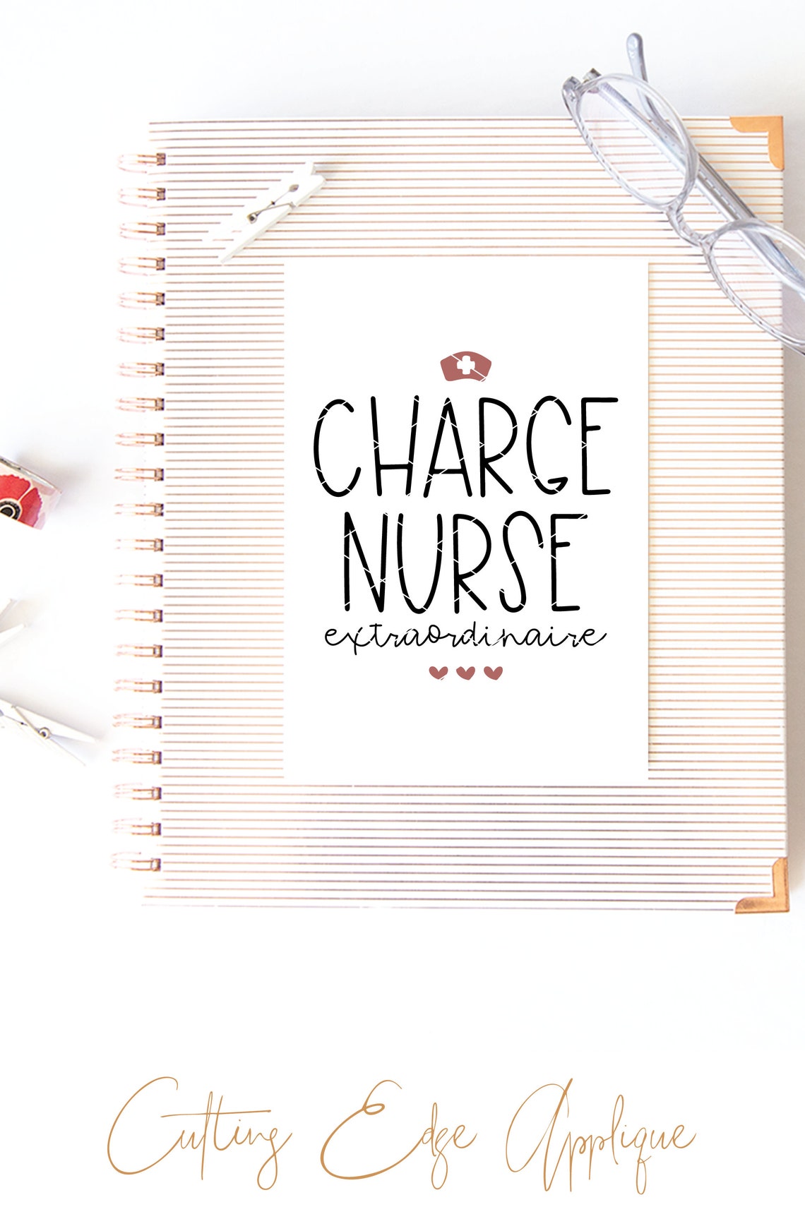 Charge Nurse Svg Cut File Extraordinaire RN LPN Nursing Svg | Etsy