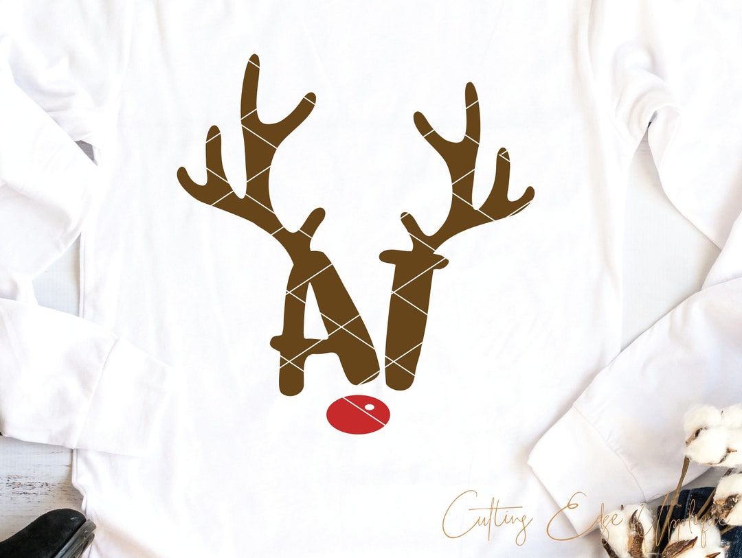 Reindeer Athletic Trainer Svg Cut File Christmas Xmas Holiday AT ...