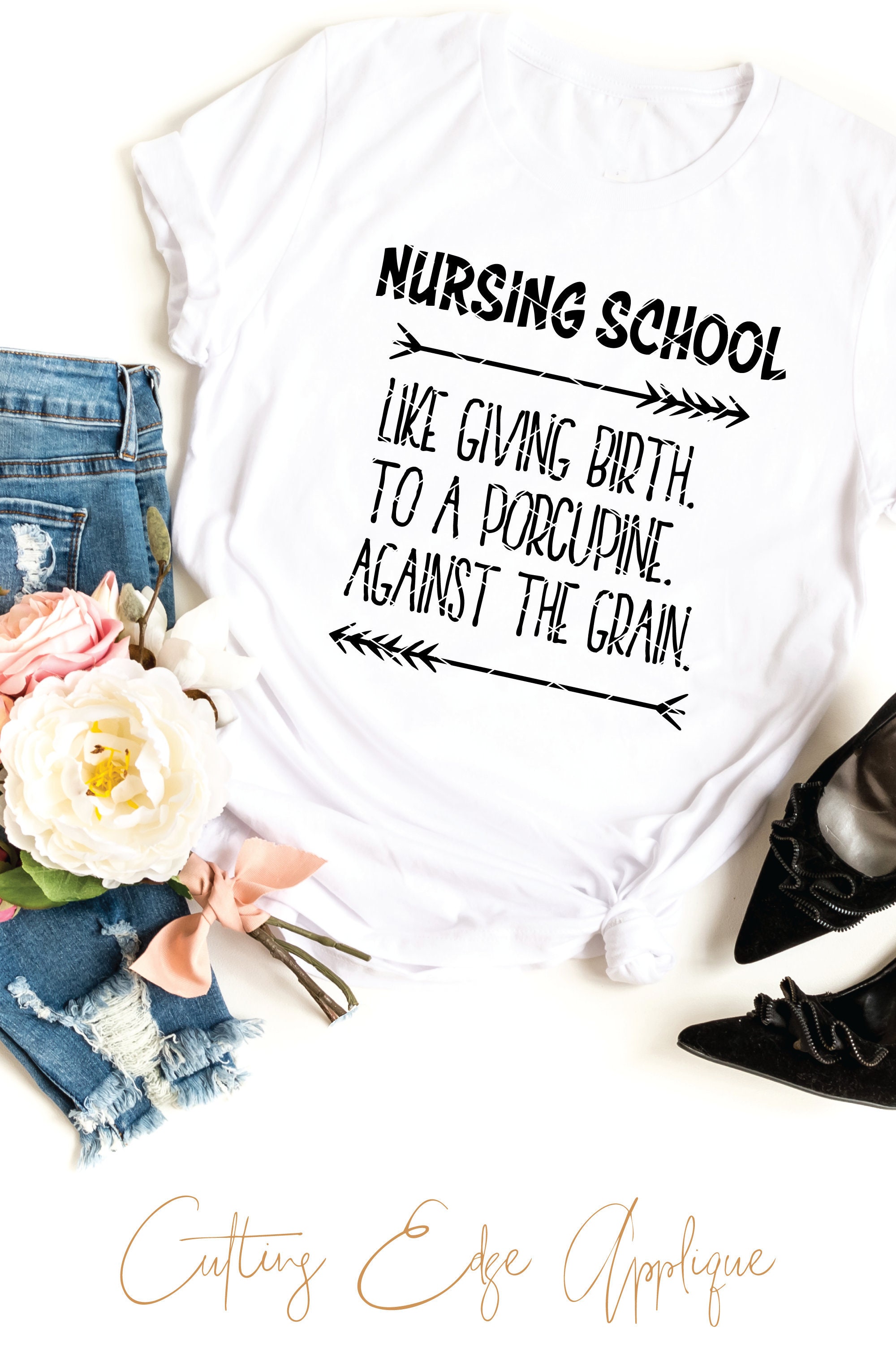 Nursing School Svg Cut File Nursing Student Nurse LPN RN NP | Etsy