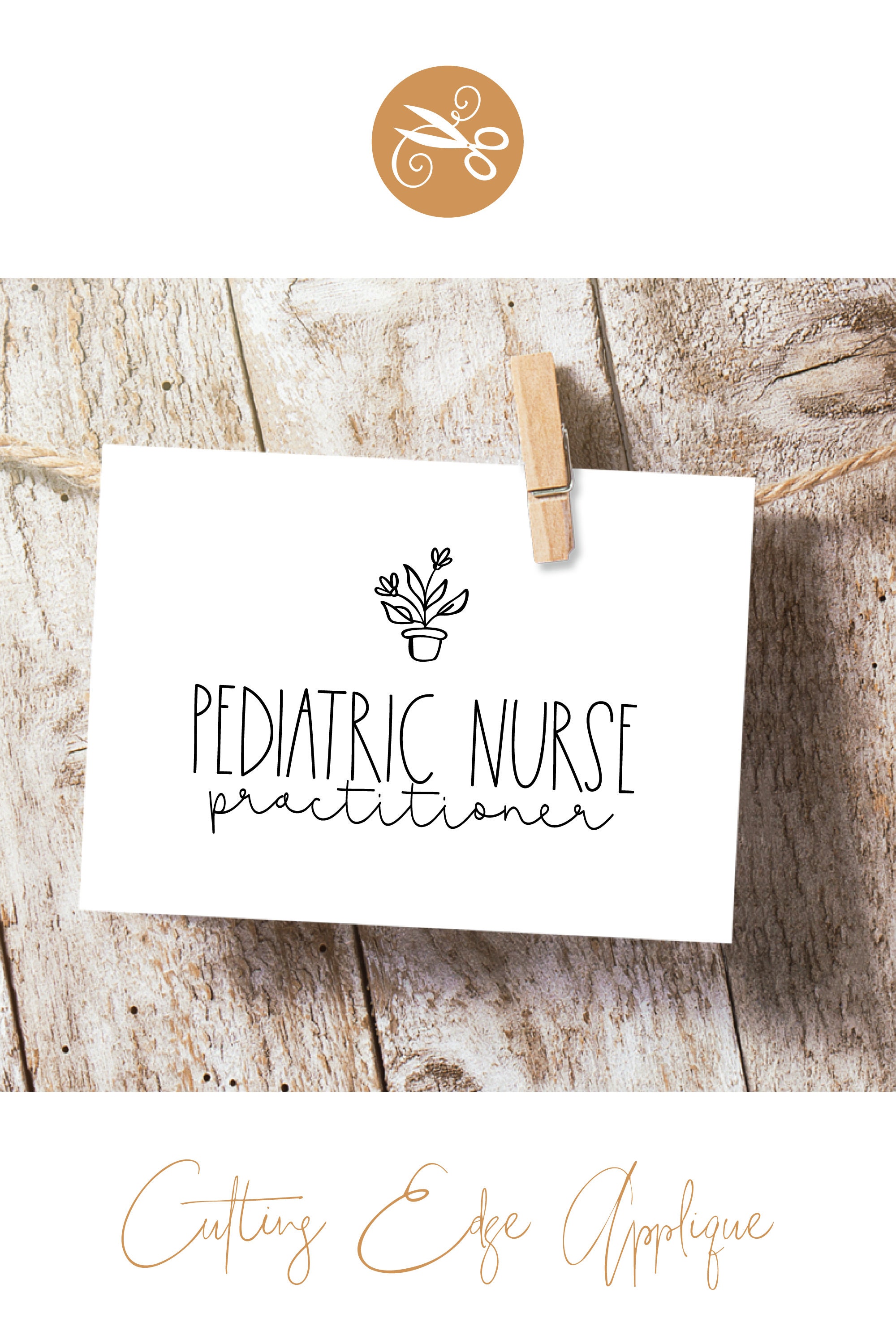 Pediatric Nurse Practitioner Svg Cut File PNP Svg Nursing - Etsy Canada