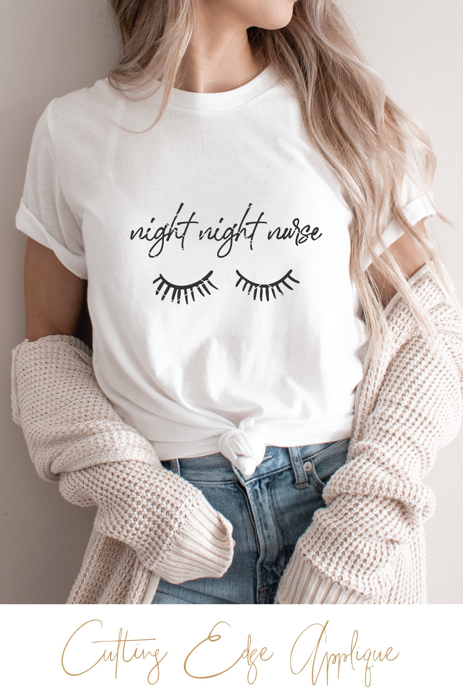 Night Night Nurse Svg Cut File Png Dxf Night Shift Nurse LPN RN NP ...