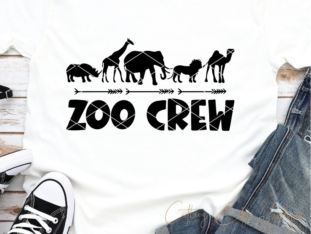 Zoo Crew Svg Png & Clip Art Teacher Shirt Squad Tribe Mom Crew Mom ...