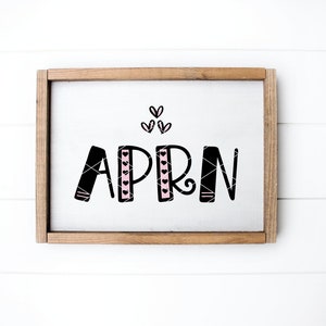 APRN Svg & Clip Art Advanced Practice RN Nurse Svg Love Nursing Svg ...
