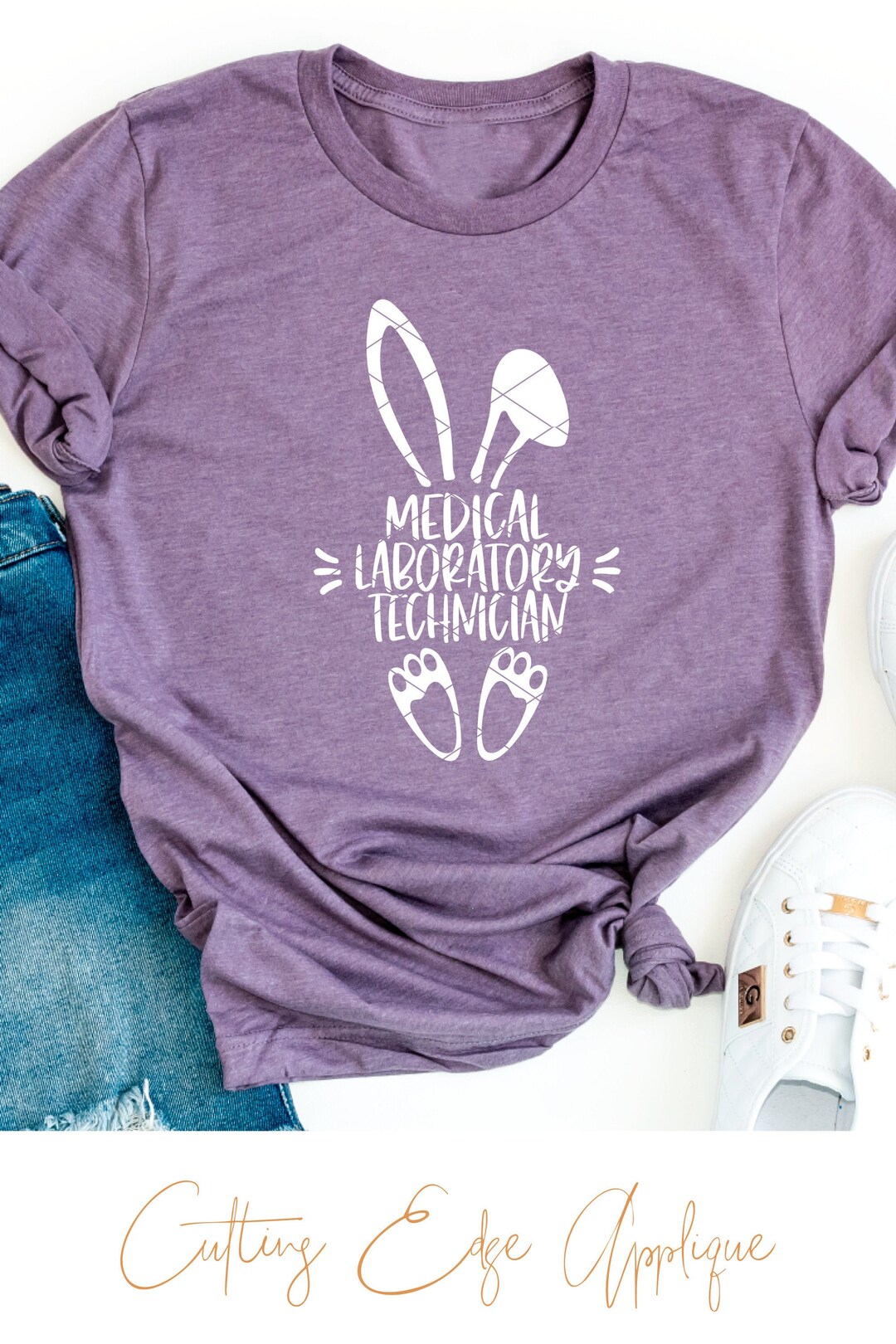 Easter Bunny Medical Lab Technician Svg & Clip Art Laboratory ...