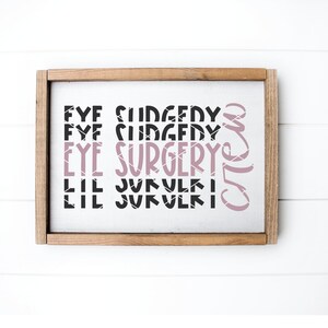 Eye Surgery Crew Svg Cut File Png Dxf Stacked Ophthalmology ...