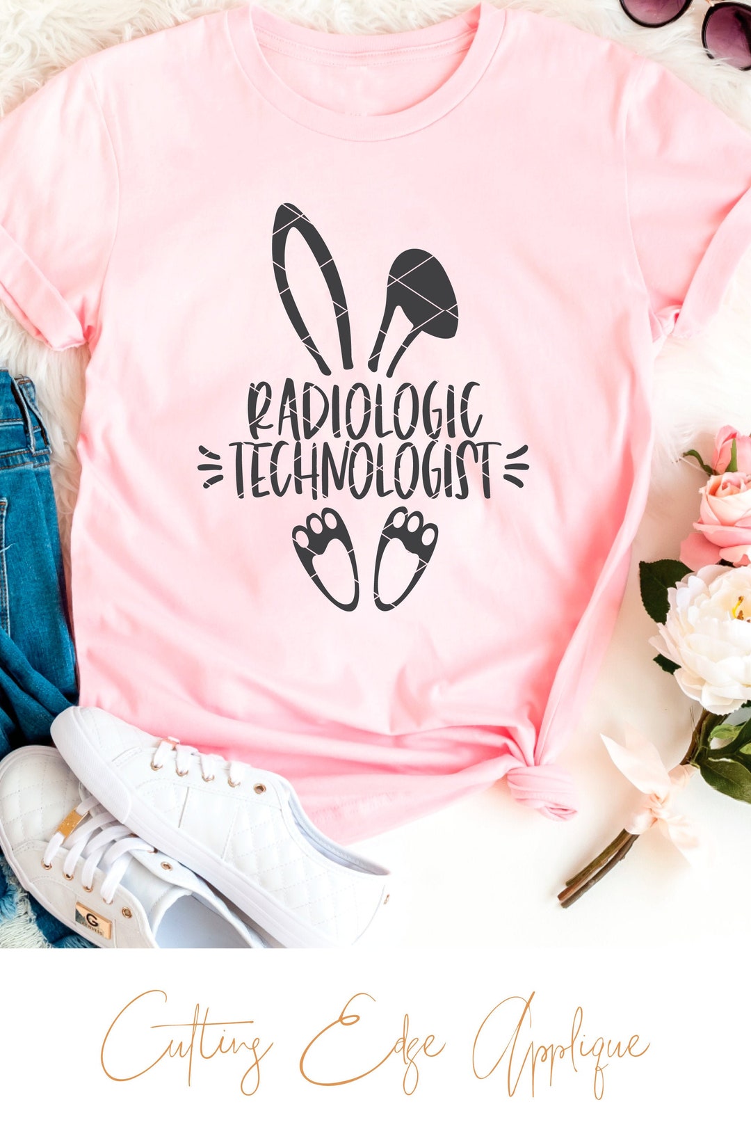 Easter Bunny Radiologic Technologist Svg & Clip Art RT Radiology Tech X ...