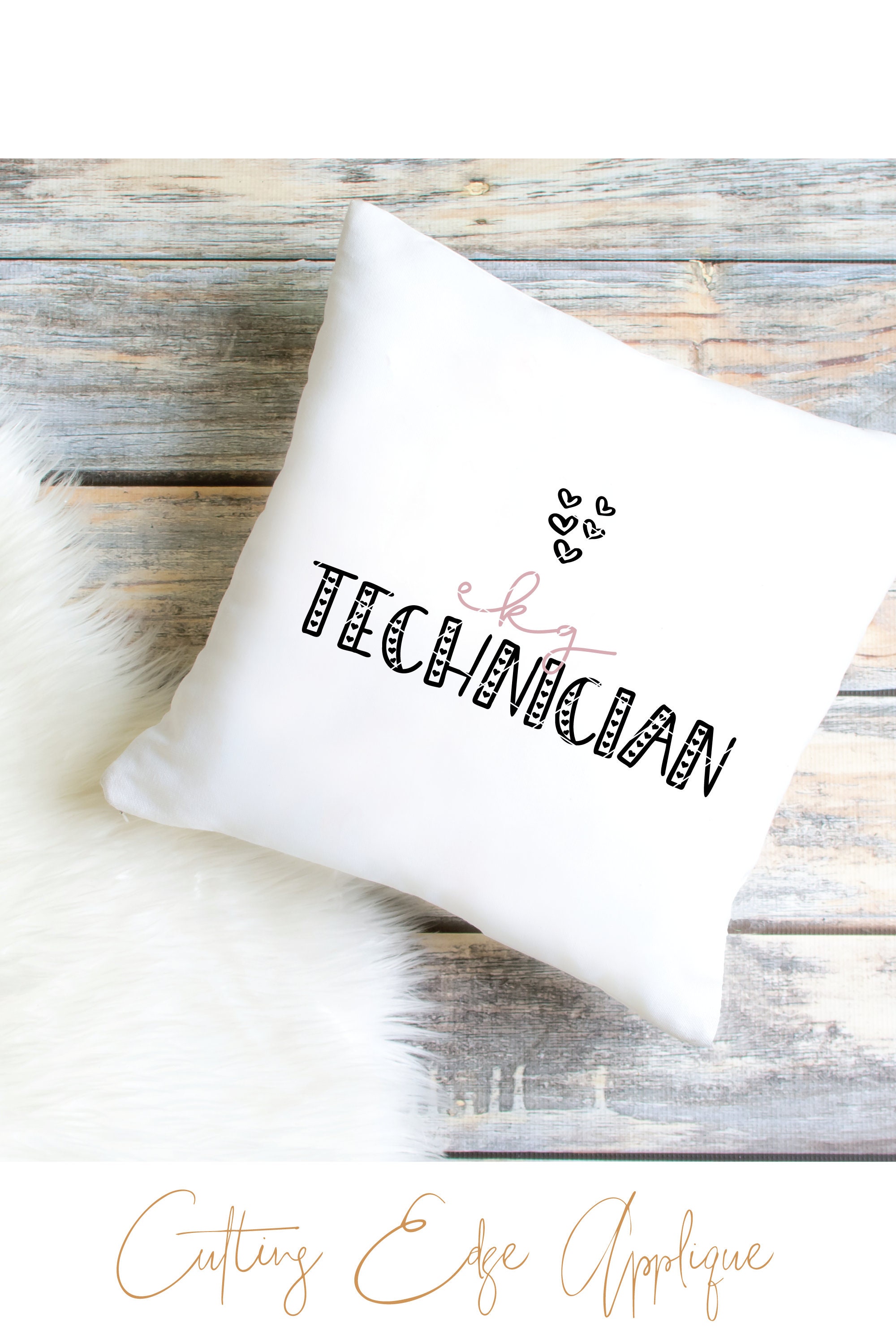 EKG Tech Svg & Clip Art Telemetry Tech EKG Technician CET - Etsy