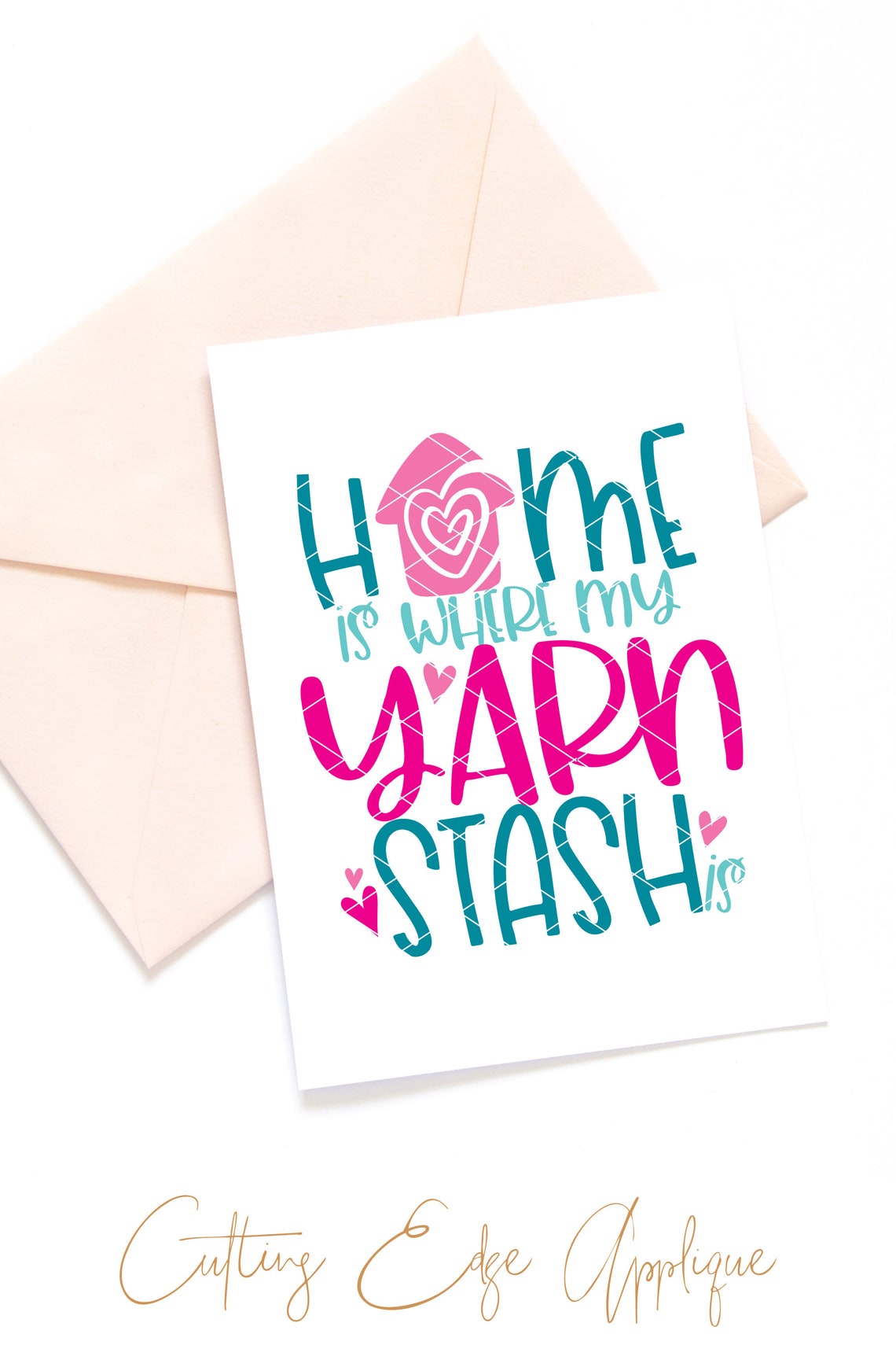 Home is Where My Yarn Stash is Svg Yarn Svg Knit Crochet Svg | Etsy