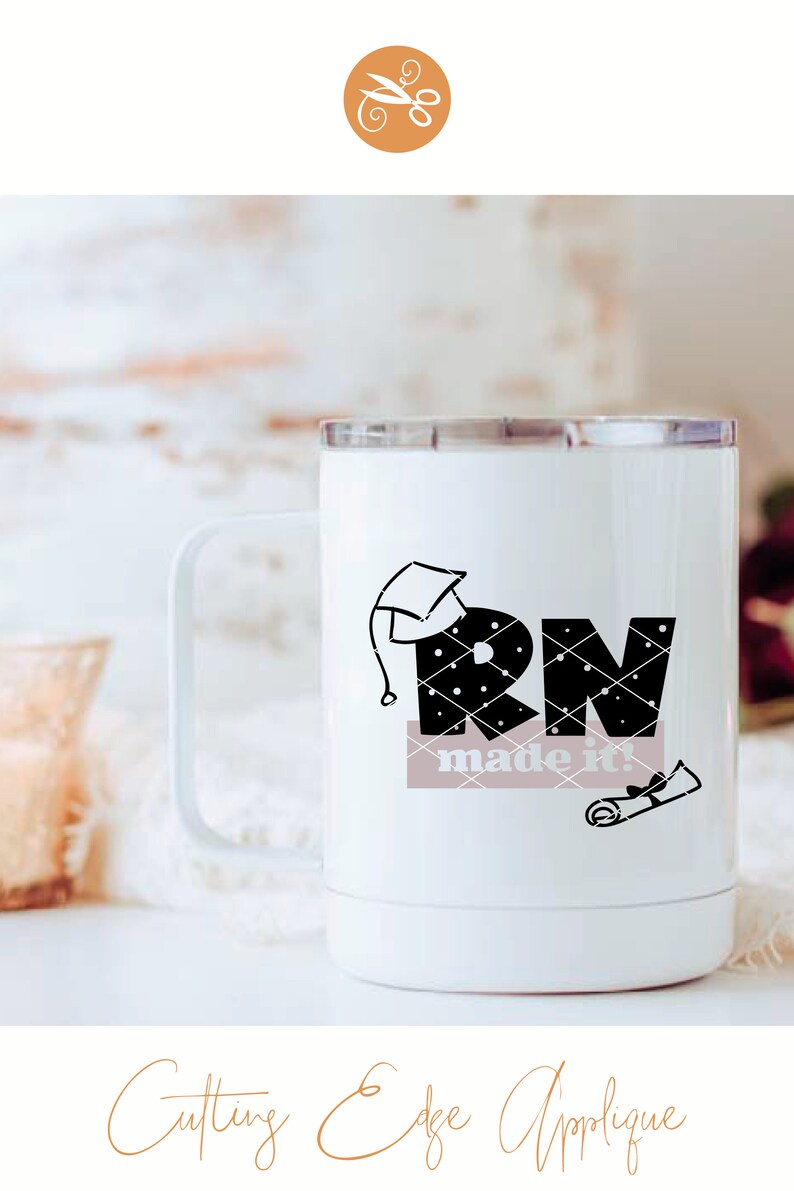 Registered Nurse Graduation Svg & Clip Art RN Svg Nurse - Etsy