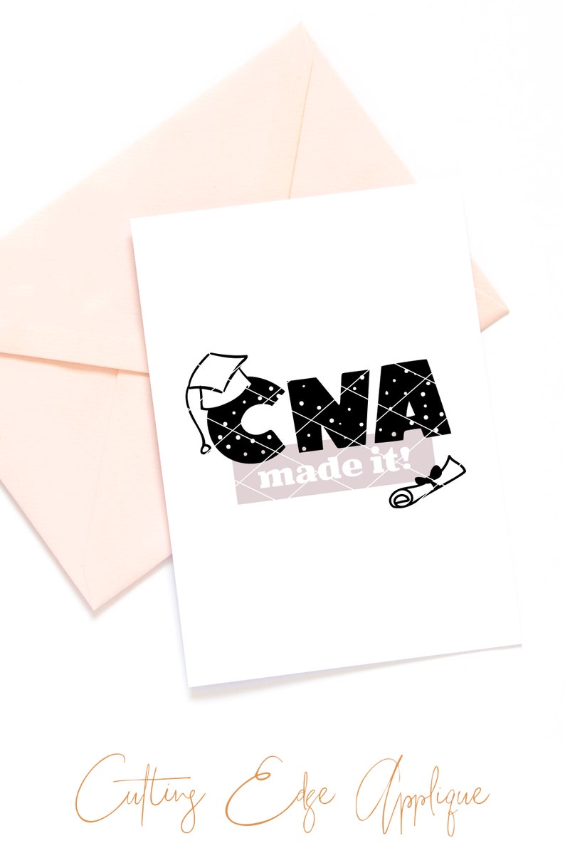 Nursing Assistant Graduation Svg CNA Svg Graduate Graduation | Etsy