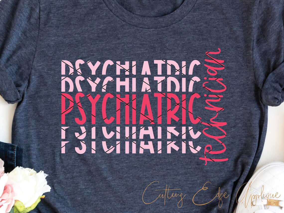 Psychiatric Technician Svg Cut File Mental Health Psychiatry - Etsy