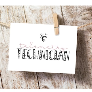 Telemetry Tech Svg & Clip Art Technician Cardiac Monitor Cardiology ...